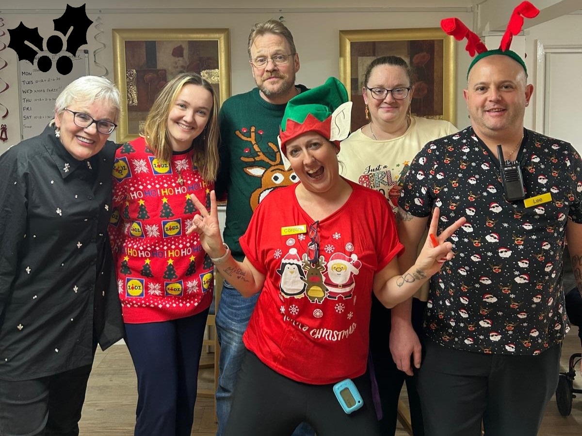 Residents Christmas Party • Oak Mount Care Home, Ringwood